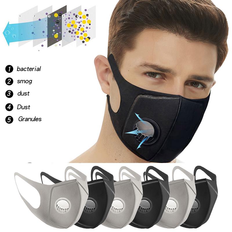 Buy Anti Dust Mask Anti Pollution Face Mouth Respirator Filter 3d Mouth ...