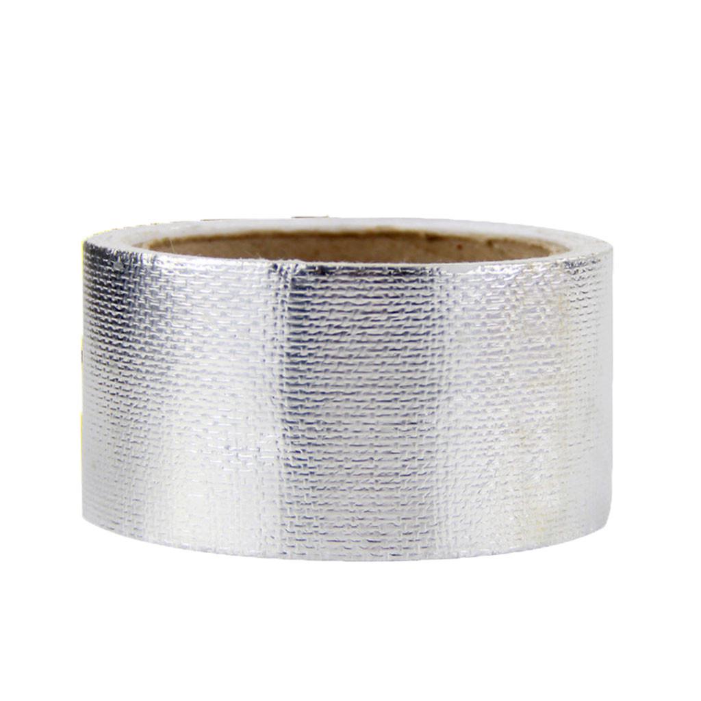 Buy Qi 2Inch x 5m Aluminum Reinforced Tape Adhesive Backed Heat Shield ...