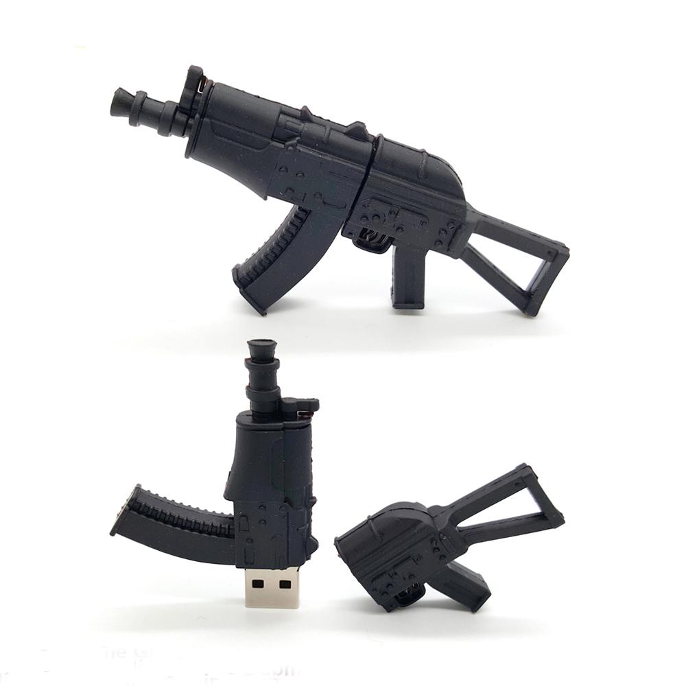 Buy Cartoon Gun USB Flash Drive 8GB 16GB 32GB 64GB Handgun Thumb Drive ...