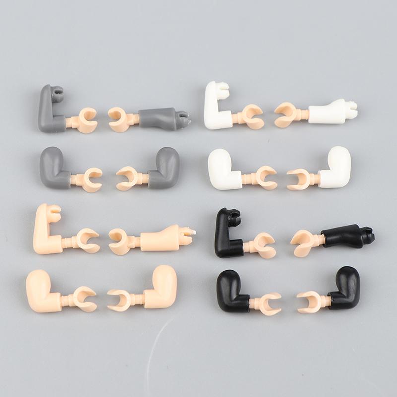 4Pcs Mini Diy Puppet Arm Accessory Brick Compatible Bending Arm uygun ...