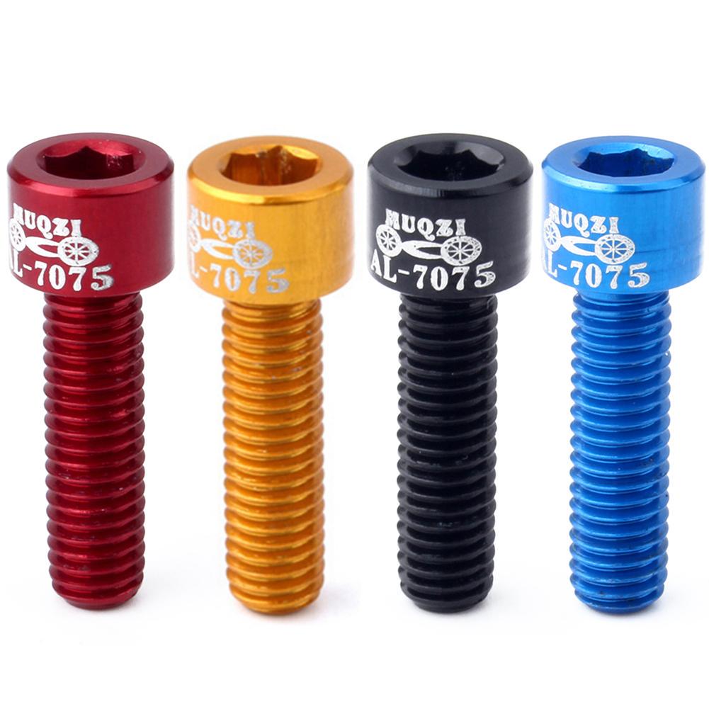 Buy 4pcs Bicycle Handlebar Screw 7075 Mountain Dead Fly Road Folding ...