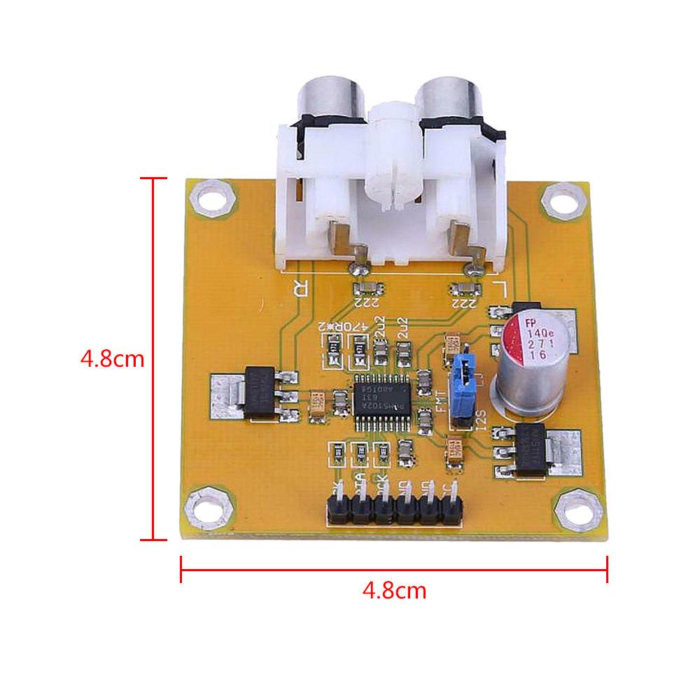 Buy ASSEMBLED PCM5102 DAC Decoder I2S Player 32bit 384K Beyond ES9023 ...