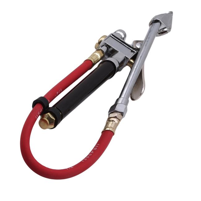Buy Air Tire Pressure Filler Dual Chuck Inflator Gun For Car Motorcycle ...