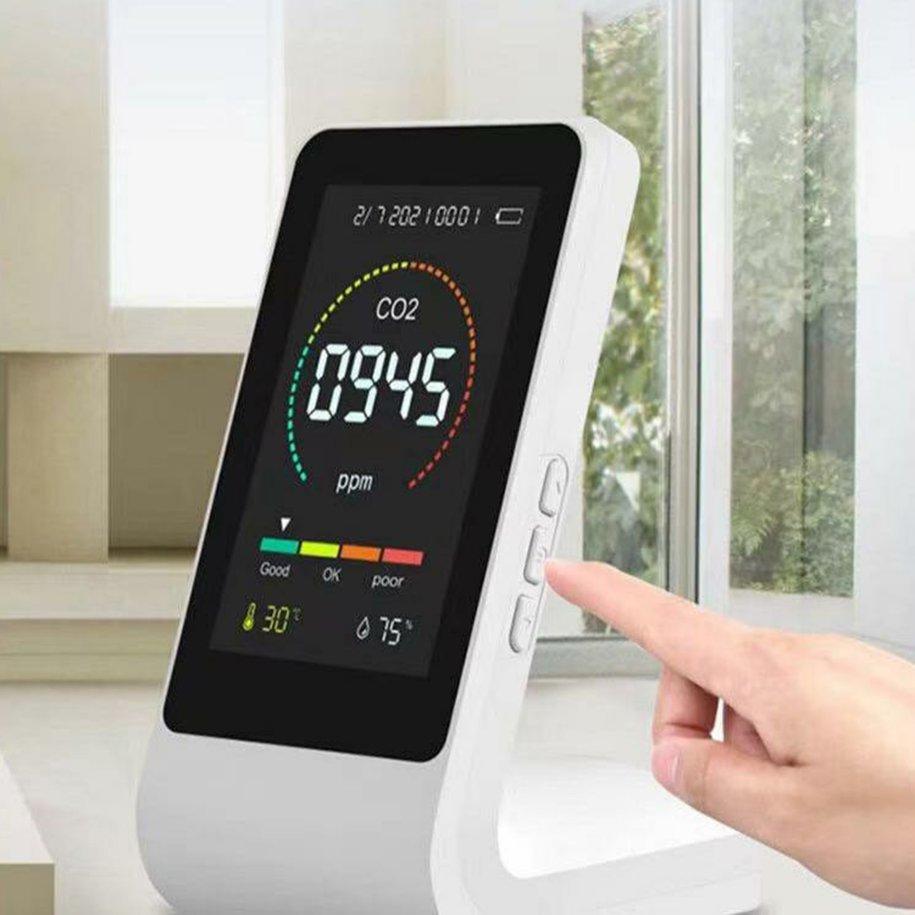 Buy T03 Carbon Dioxide Detector Multifunctional CO2 Detector Portable ...