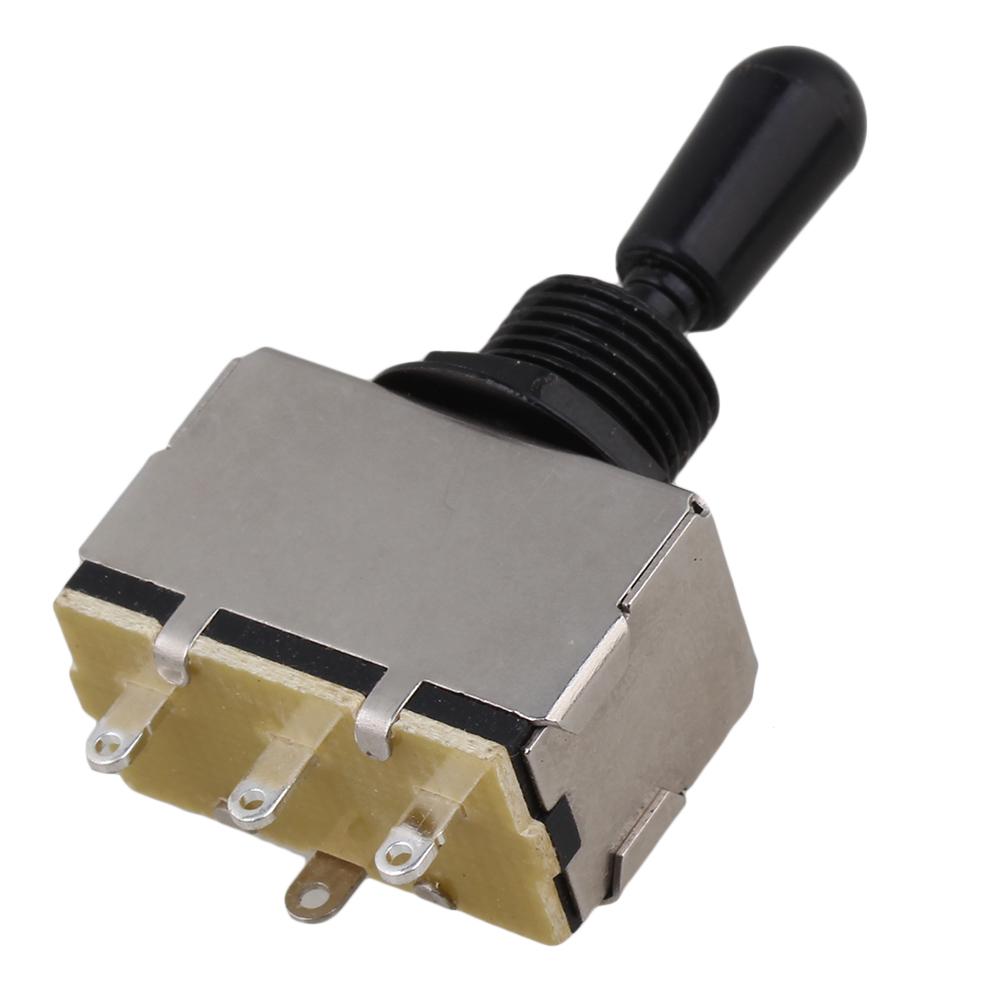 Buy 3 Way Toggle Switch Pickup Selectors for Electric Guitar with Black ...