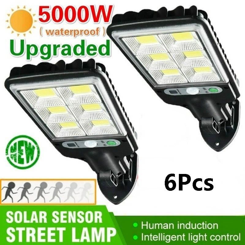 Buy 5000W LED Solar Wall Light Motion Sensor Outdoor Garden Security ...