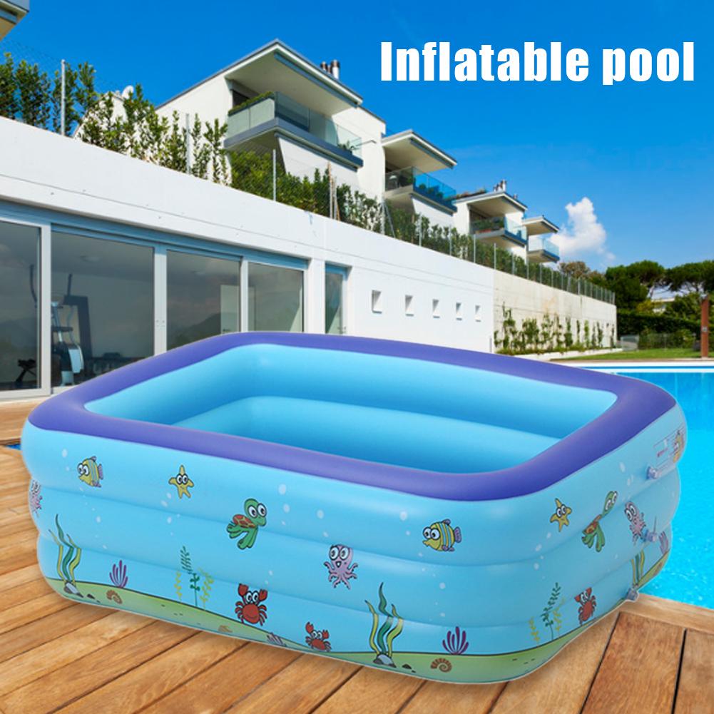 Buy Portable Pools for Kids Inflatable Bathtub Baby Rectangular ...