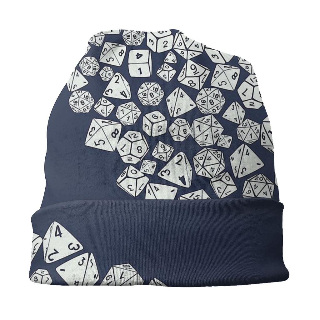 Cheap DnD Game Dice Spill Unisex Women Beanies Windproof Ski Cap Double ...