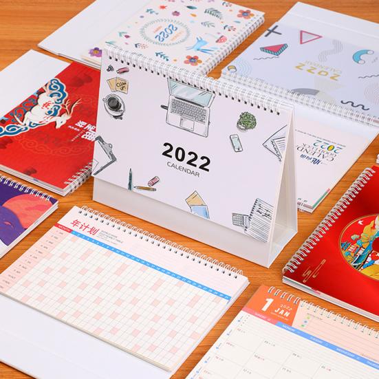 Buy Widely Applied Paper Useful Exquisite 2022 Simple Desk Coil ...