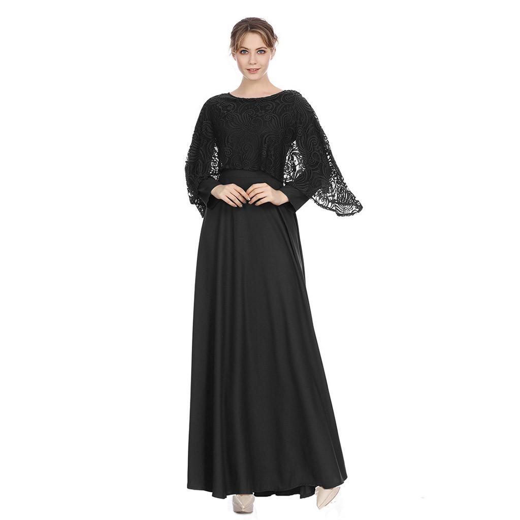 Buy Muslim Ladies National Wind Robes Long Dress Clothing at affordable ...