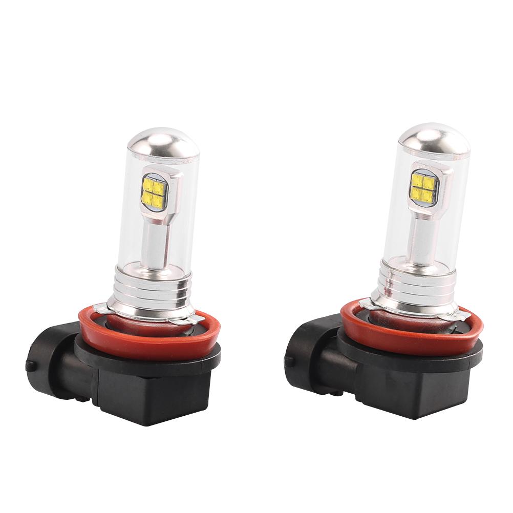 Buy 2x H8 H11 6000K 80W High Power CREE LED Fog Driving Light Canbus ...
