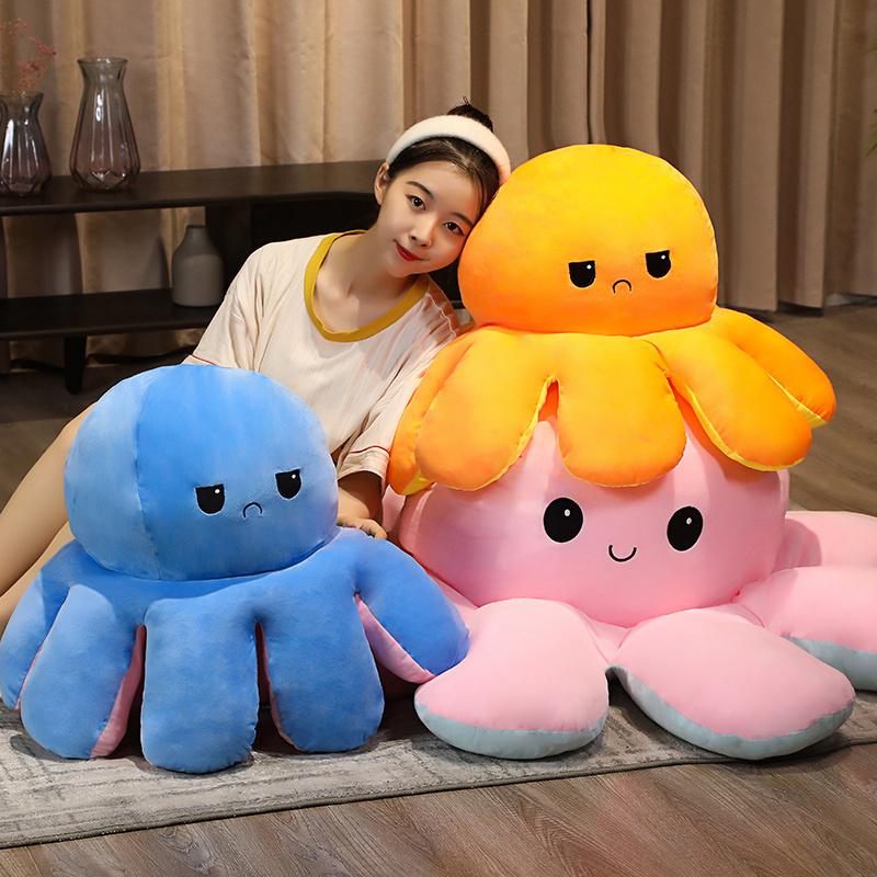 Buy Flip Octopus Doll TIKTOK Reversible Patung Sotong Mainan Budak ...