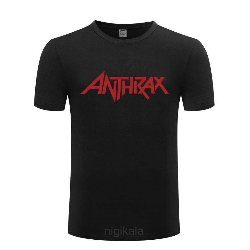 Anthrax Rock Band Men's T-Shirt T Shirt Men New Short Sleeve O Neck ...