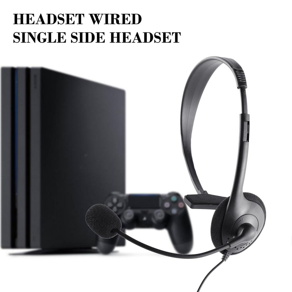 Buy Amber Star For Ps4 Headset Single-Sided Headset Wired 3.5 With ...