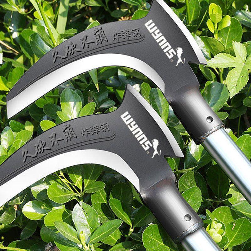 Koupit Double Sickle Head Mountain Agricultural Sickle Mowing Long ...