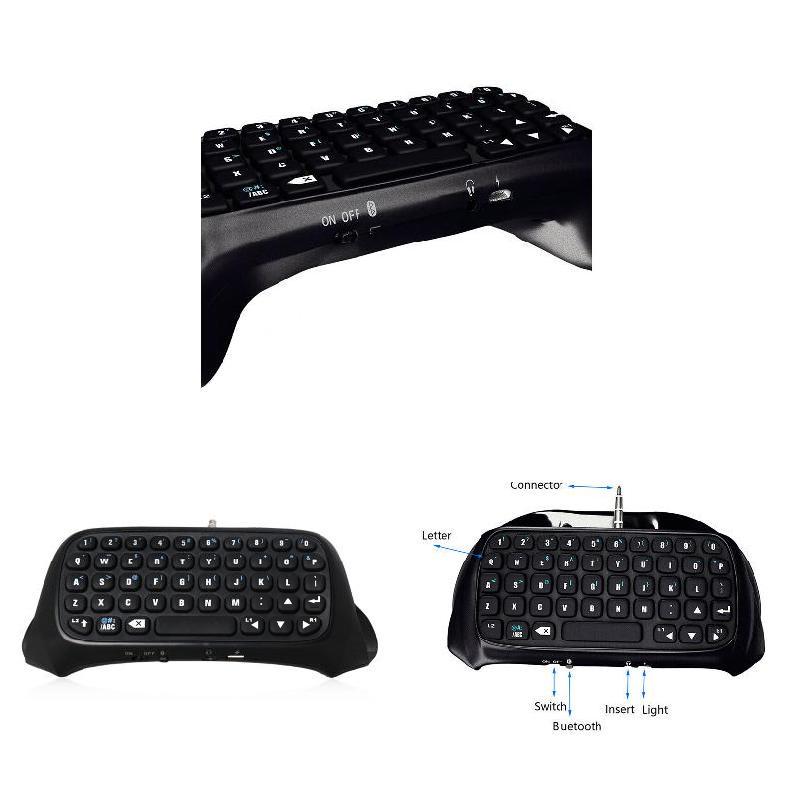 Buy Chatpad Adapter PlayStation KeyPad Plug 3.5mm Bluetooth Keyboard ...