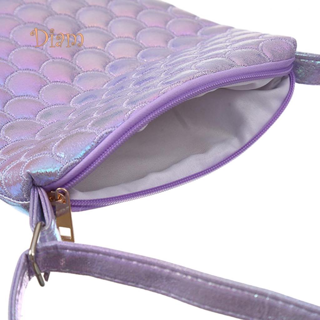 Buy Dilara Lovely Mermaid Tail Faux Leather Women's Crossbody Shoulder ...