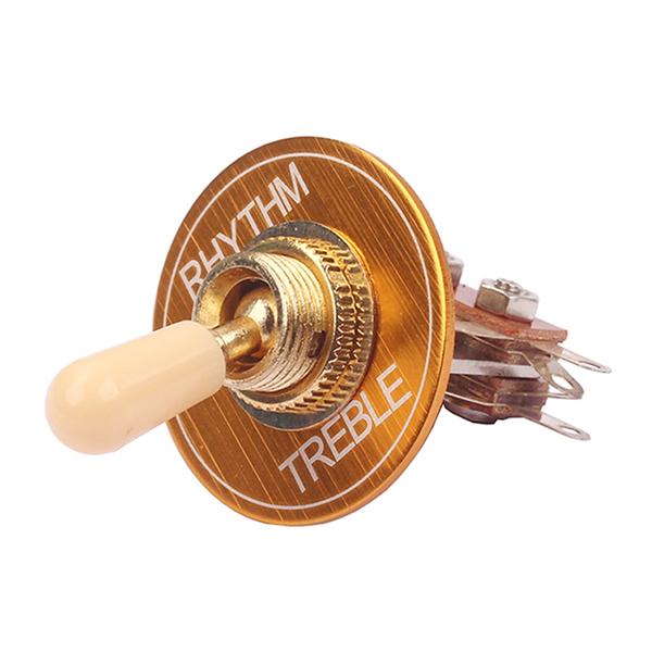 Buy 3 Way Toggle Switch Rhythm Treble Washer Ring Plate Switch Plate ...
