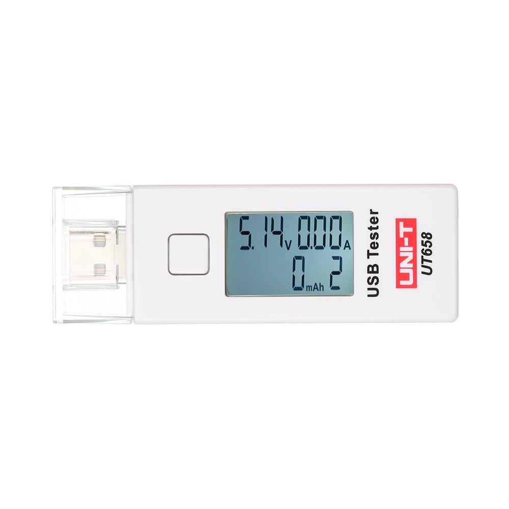 UNI-T UT658 USB Tester Voltmeter Ammeter Digital LCD Display Voltage ...