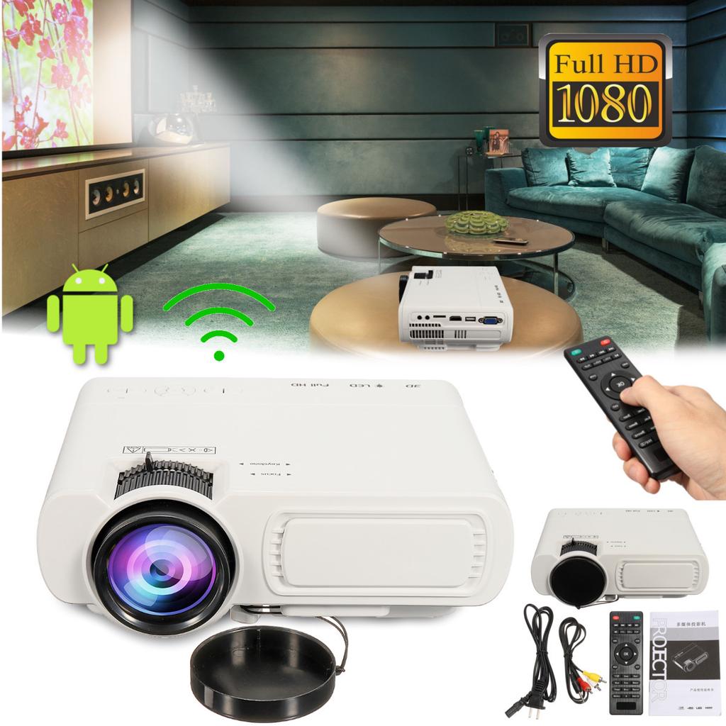Buy T5 LED Projector 7000 Home Theater Cinema LCD Lumens 1080P HD ...
