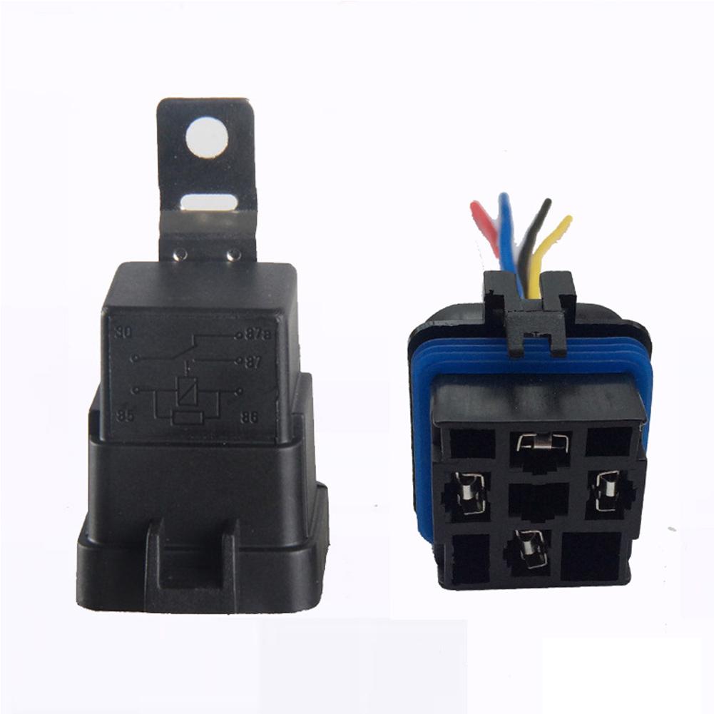 Buy 4PIN 12V 40A Automobile Relay Waterproof Integrated Wire Relay at ...