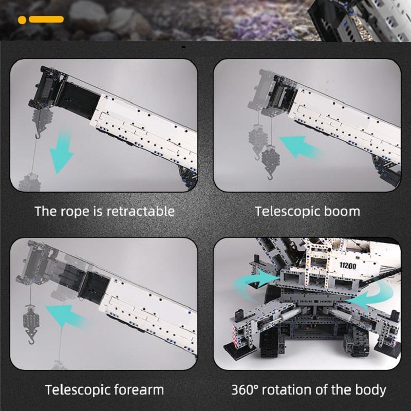 Cheap MOULD KING Technical Building Kits APP Remote Control Truck LTM ...