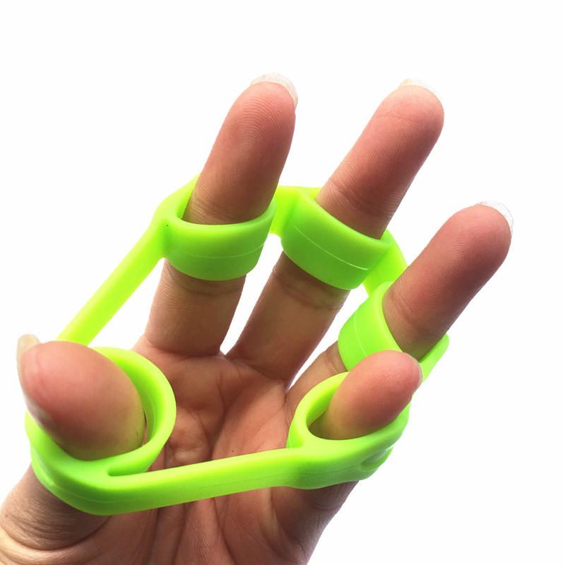 Buy 1 Pc Silicone Puller Five Fingers Rehabilitation Fingertip Training ...