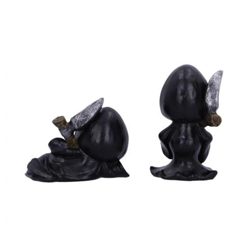 Buy Mini Statue of Death|Gothic Skeleton Caped Sculpture|Gothic Fantasy ...
