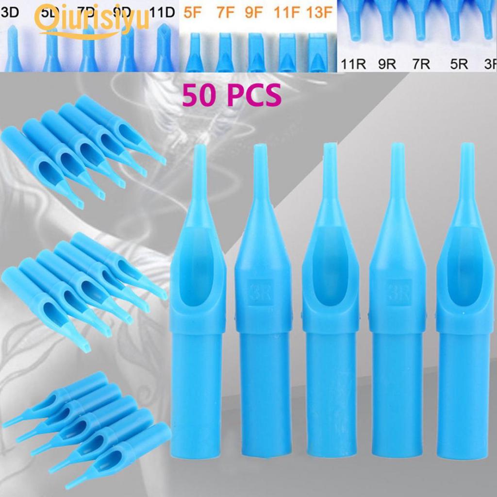 Buy 50Pcs Disposable Tattoo Nozzle Tips Needle Tube at affordable ...
