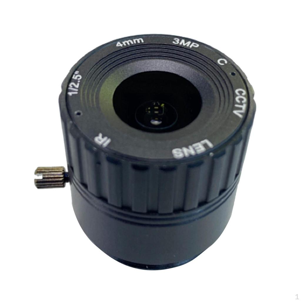 Buy 4mm Fixed Iris 1/2.5" 3 Megapixel CCTV Lens CSMount for CCTV Camera ...