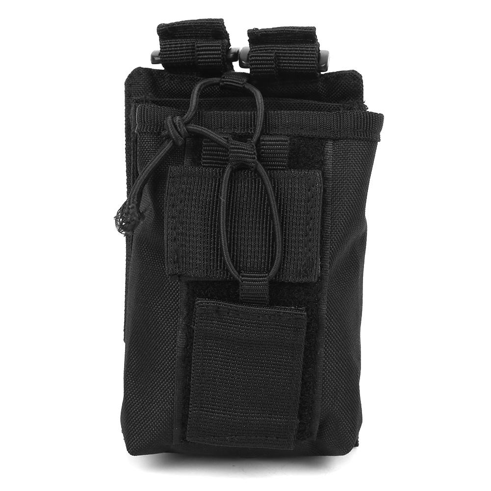 Buy Bag - Nylon Waterproof Two-way Radio Case, Double Protective Cover ...