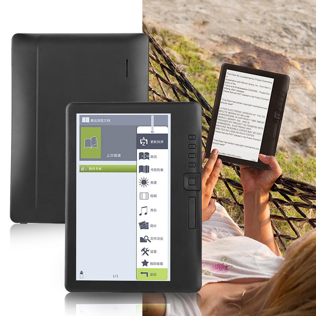 Buy BK7019 Portable 7inch Ebook Reader Colorful Screen Supports TF Card ...