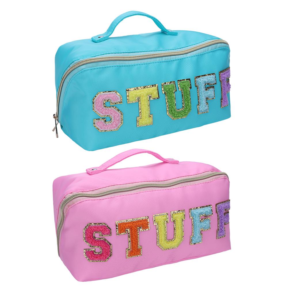 Compre Nylon Cosmetic Storage Bag Portable Women Makeup Storage Pouch ...