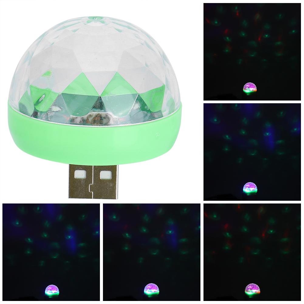 Buy USB Party Lights Mini Ball Sound Control Colorful DJ Light for ...