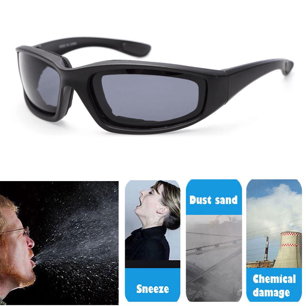 Unisex Sport Solid Glasses Splash Proof Anti-fog Cut Oion Protective ...