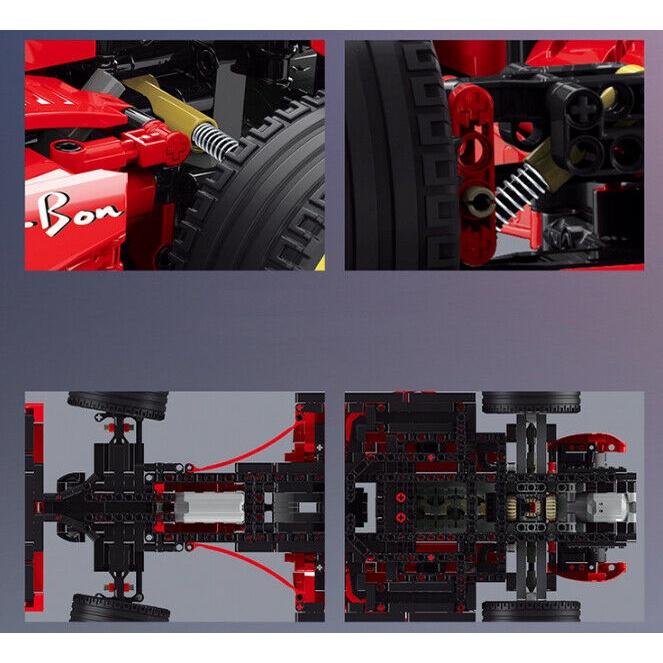 Buy MYBRICKHOUSE 1138PCS Static Version Technic F1 Formula One Super ...