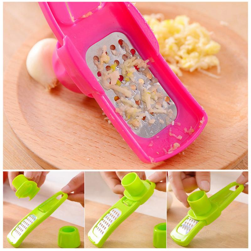 Buy 1PC Garlic Crusher Multi Functional Manual Ginger Garlic Grinding ...