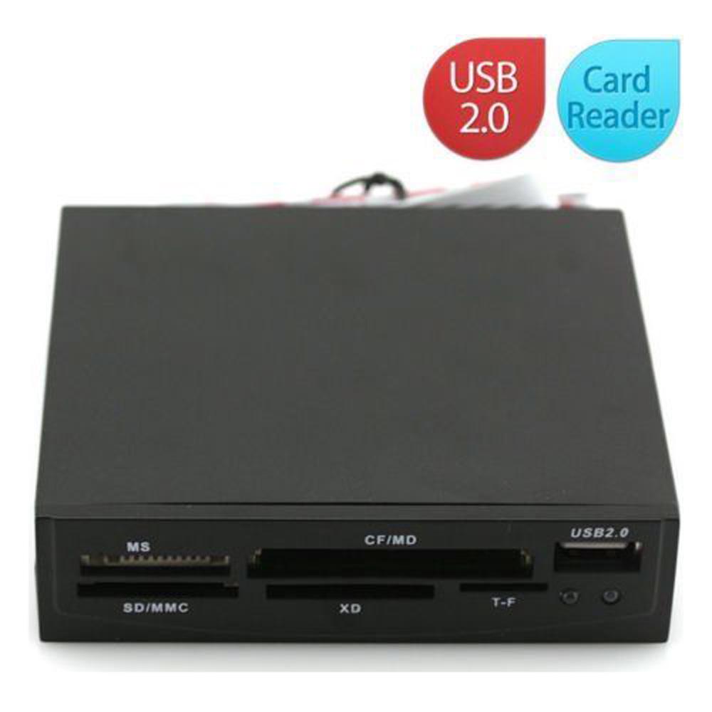 Buy 3.5 USB Internal Card Reader For SD MMC XD TF MS CF MD Memory Card ...