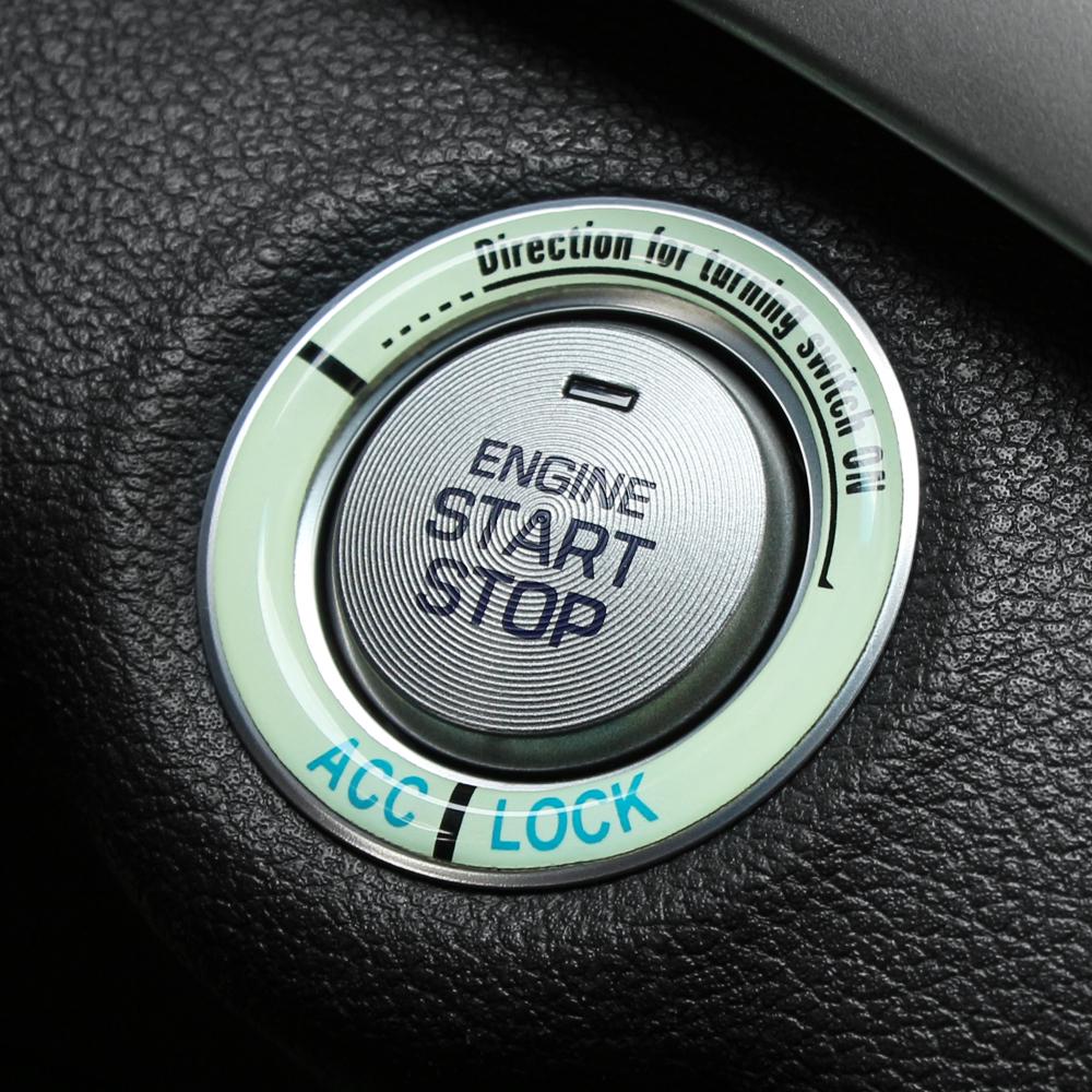 Buy Luminous car Ignition Keyhole ring for Kia Sportage QL KX5 Mazda CX ...