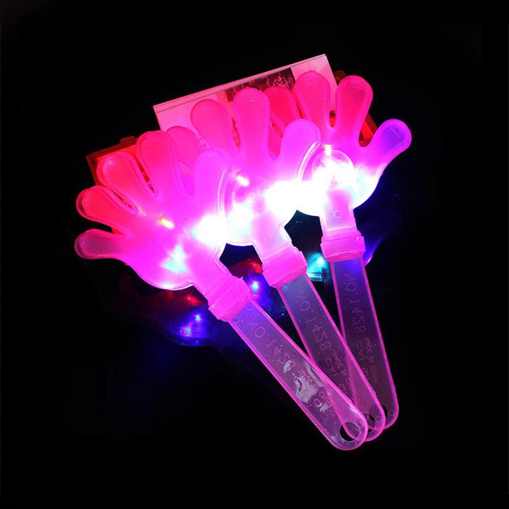 Cheap 24cm Portable Palm Shape Plastic Luminous Pat Light Up Party ...