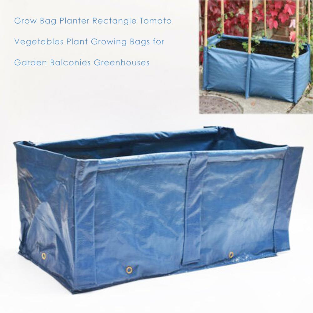 Buy Grow Bag Planter Rectangle Tomato Vegetables Plant Growing Bags for ...