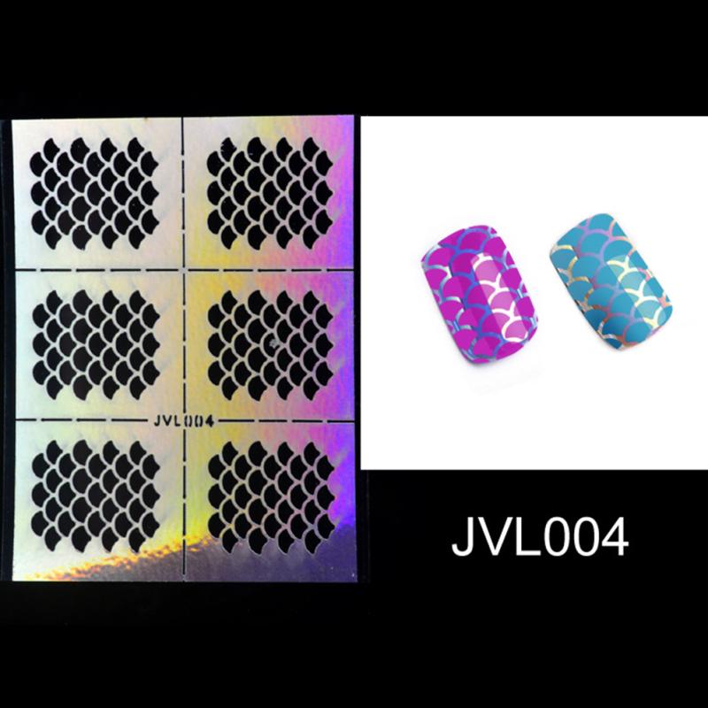 Buy Hollow Manicure Tips Decal Decoration Tool DIY Nail Art Stickers at ...
