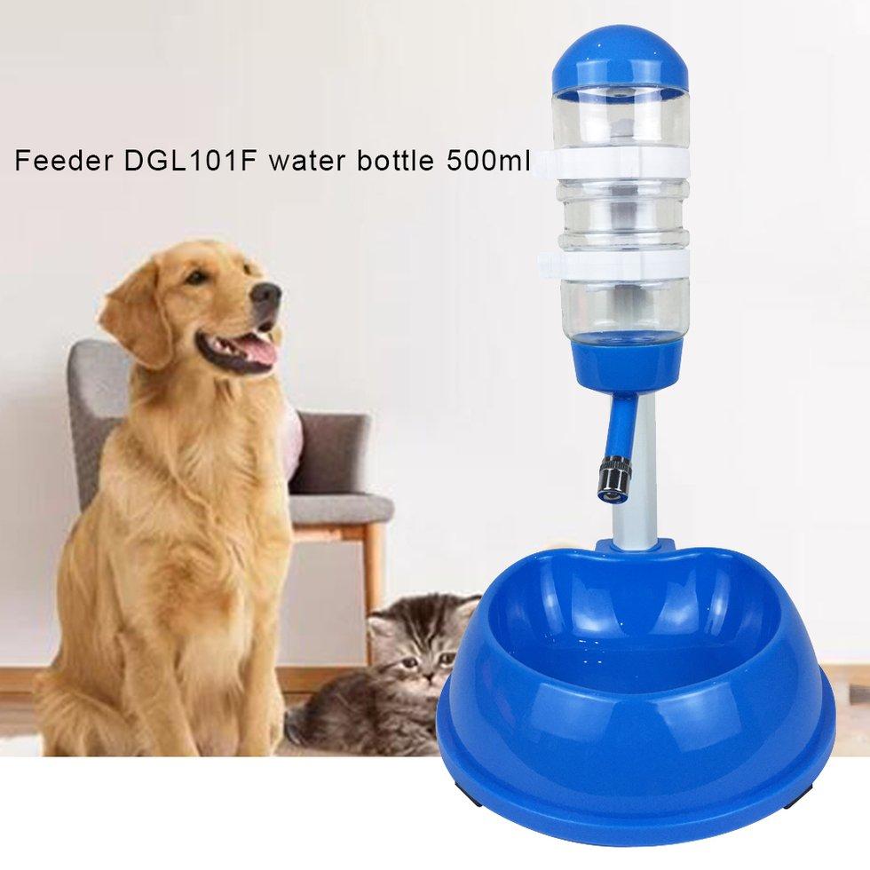 Cheap Pet Cat Dog Water Drinker Feeder Dish Liftable Automatic Fountain ...