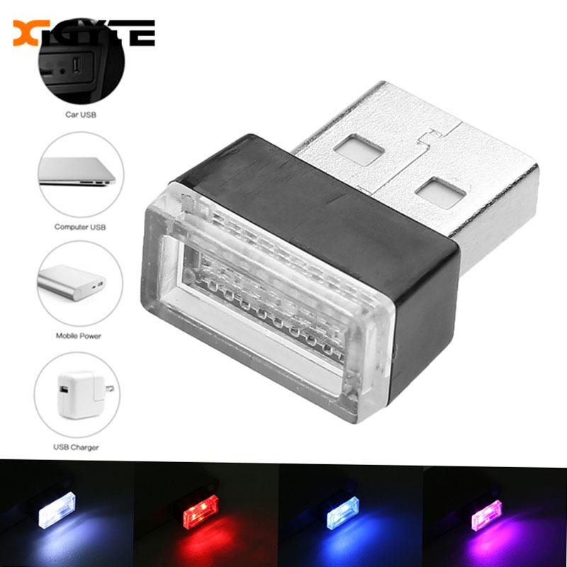 Buy 1pcs Ambient Light USB LED Mini Light Car Interior Wireless ...