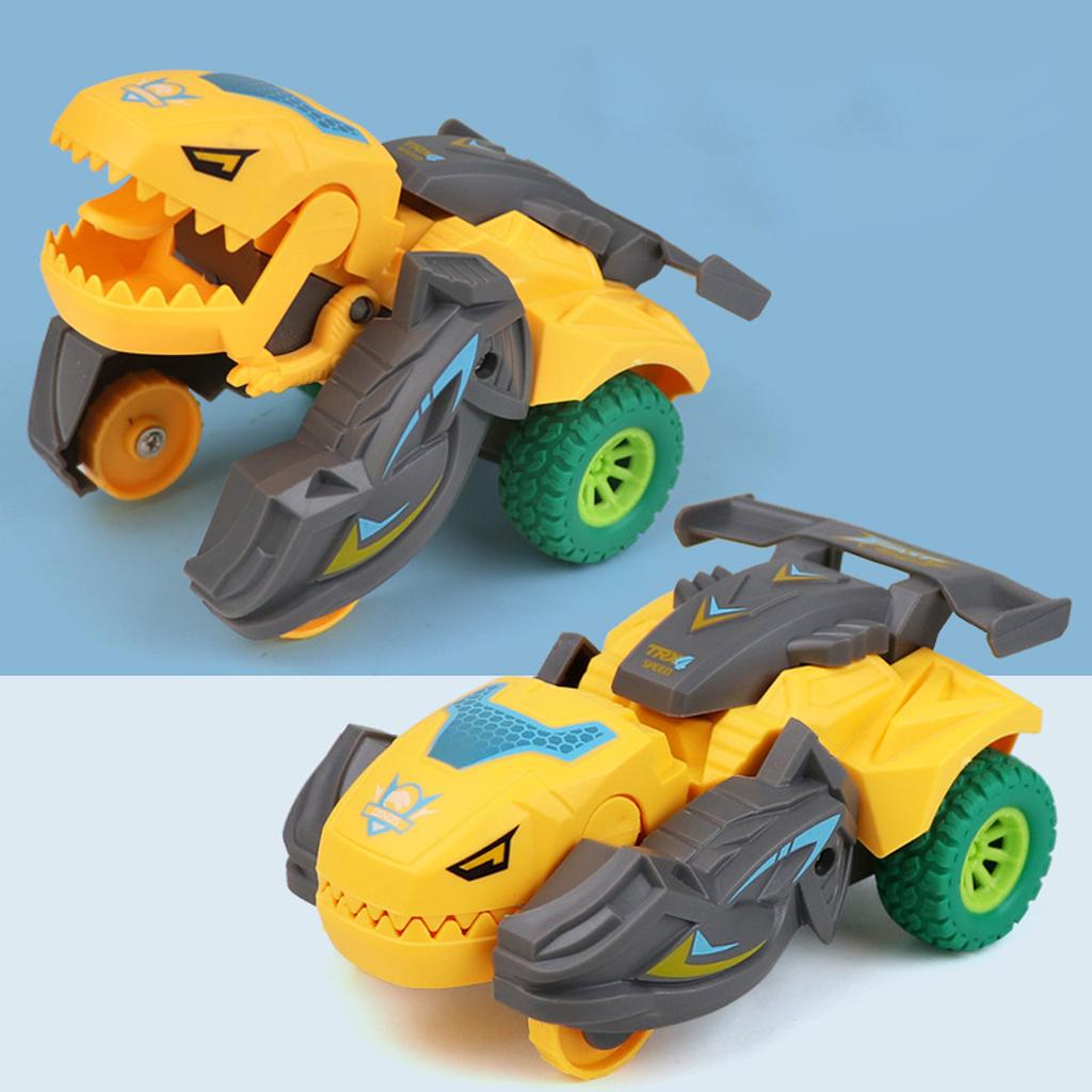 Buy (H0826)Kids Dinosaur Cars Combined Into One,Transformer Dinosaur ...