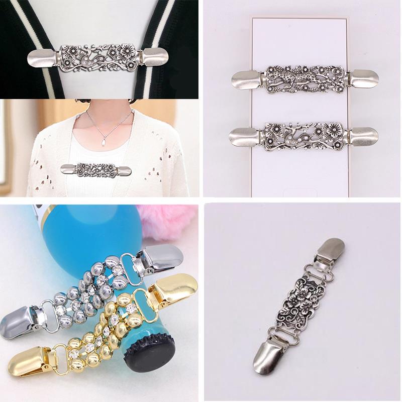 Buy Dress Clip Set with Diamond Claw Chain Garment Buckle Environmental ...