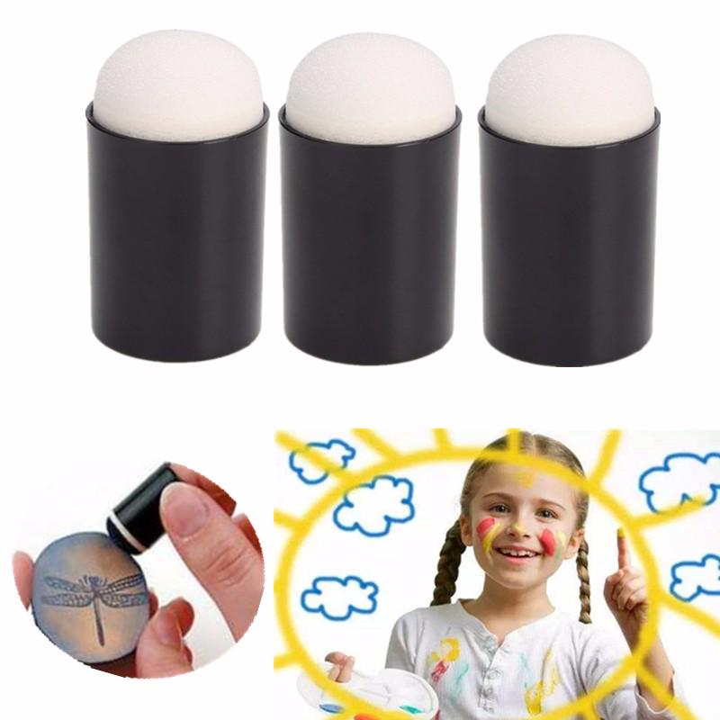 Oil Based Inking Craft Art Tools Ink Pad Stamping Brush Finger Sponge ...