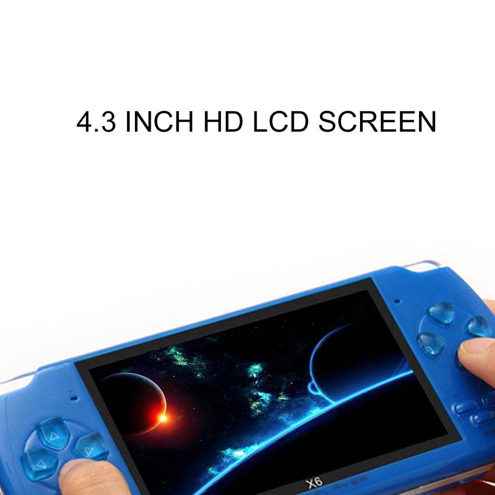 Buy 4.3" Handheld Game Player Built-In Classic Games 128 Bit Video Game ...
