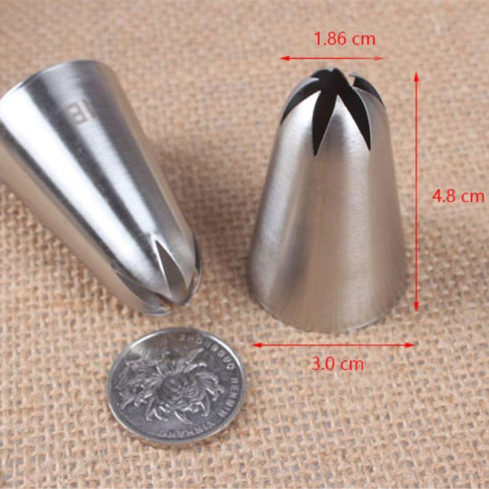 Buy #1B Large Cake Decorating Nozzles Baking Sugarcraft Fondant Piping ...