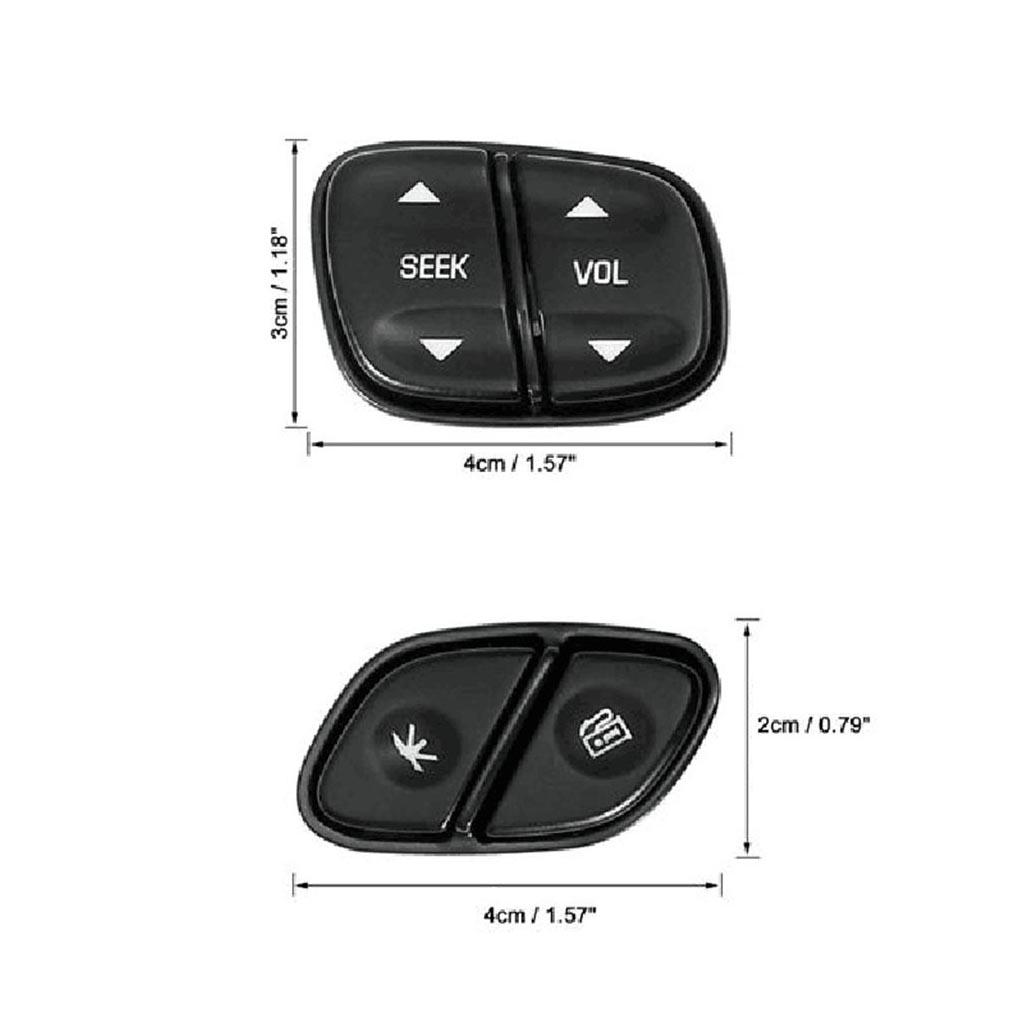 21997739 21997738 1999442 Steering Wheel Radio Volume Control Switch ...